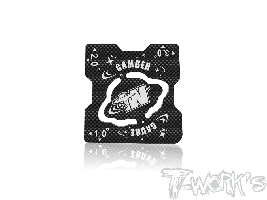 TT-131-A 1/8 & 1/10 Buggy Carbon-faced Camber Gauge ( 1-3 Degree ...