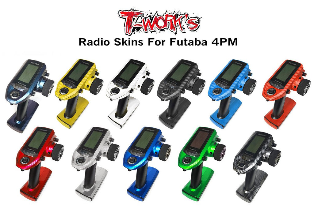 TS-049 Shiny Graphite Sticker (For Futaba 4PM ) – tworks-asia