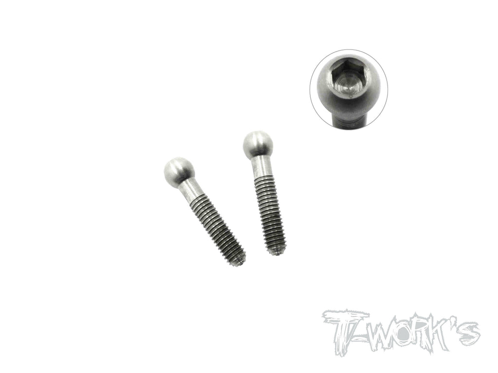 TP-016 64 Titanium Pivot ball threaded upper arm ( Yokomo BD7/BD8 )2pc ...